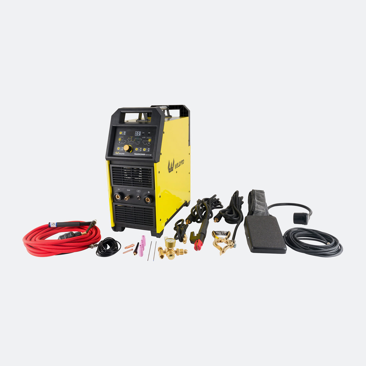 WeldPro TIGACDC250GD with CK TL26 TIG Torch — Welding For Less