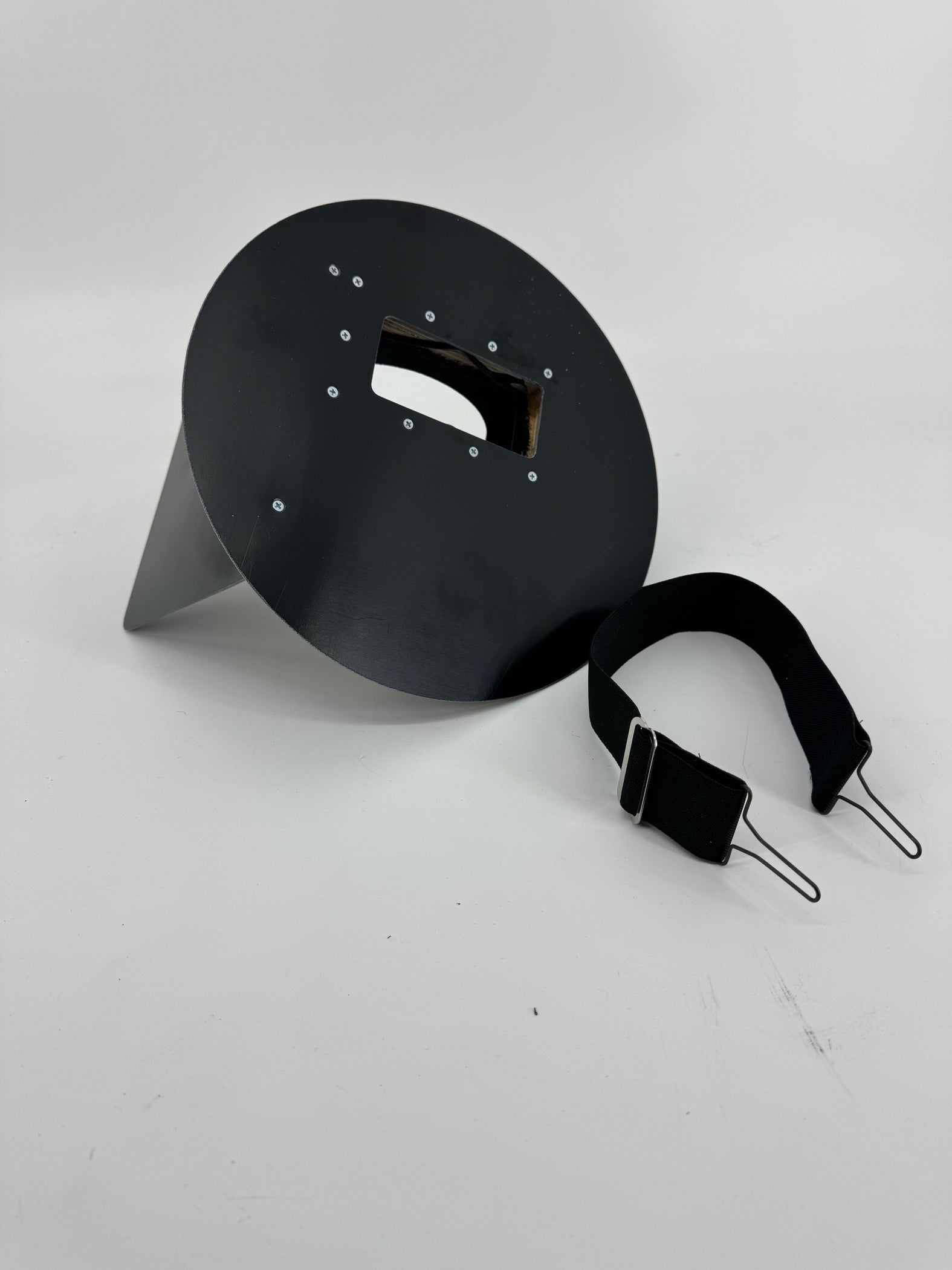 Sarges Left Hand Black Pancake Welding Hood Helmet — Welding For Less