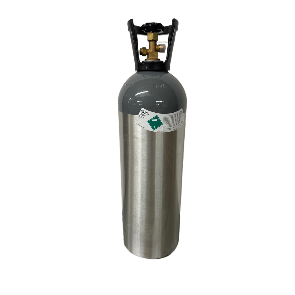 20lb Aluminum New CO2 Tank With Handle CGA 320 Empty Cylinder | Welding ...