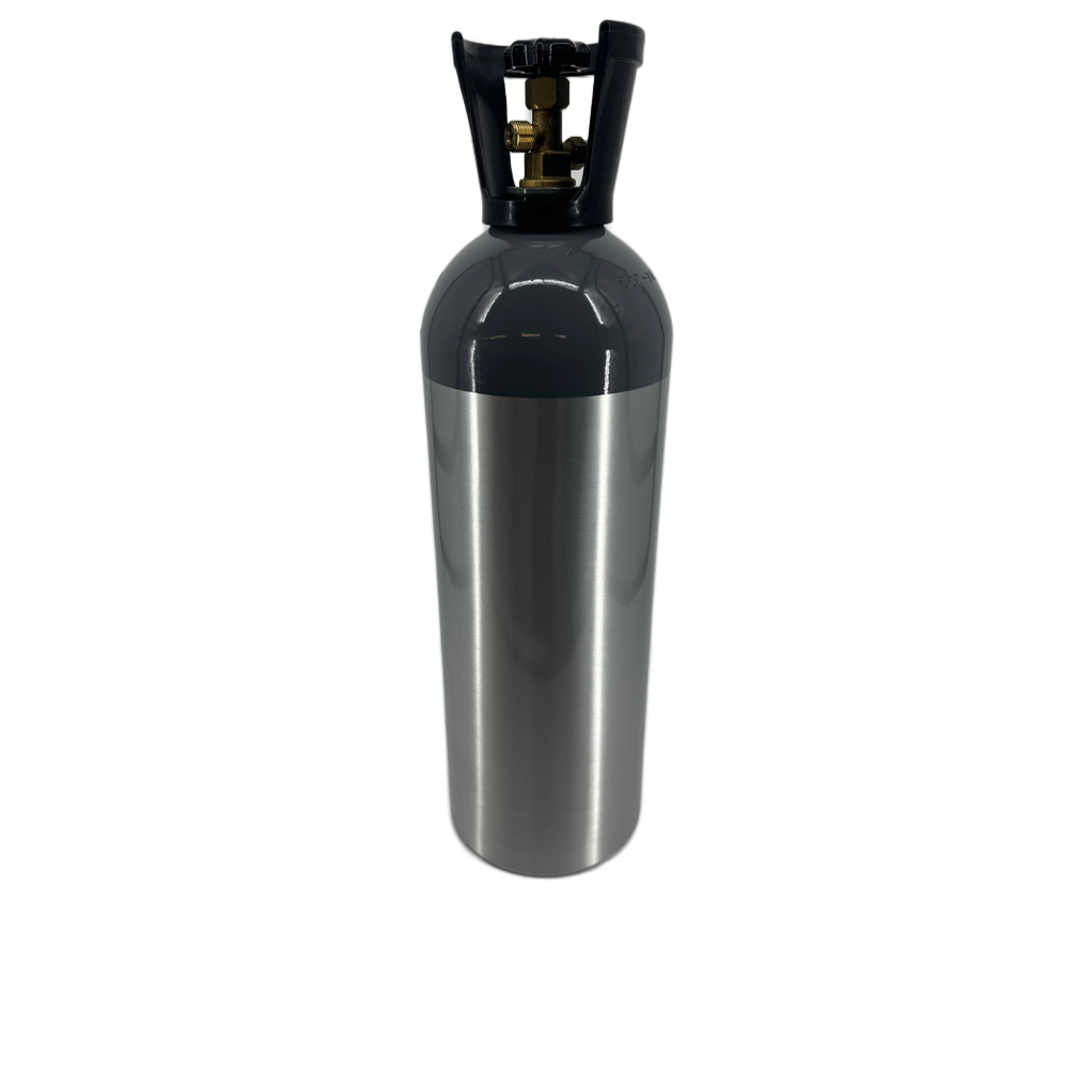 20lb Aluminum New CO2 Tank With Handle CGA 320 Empty Cylinder | Welding ...