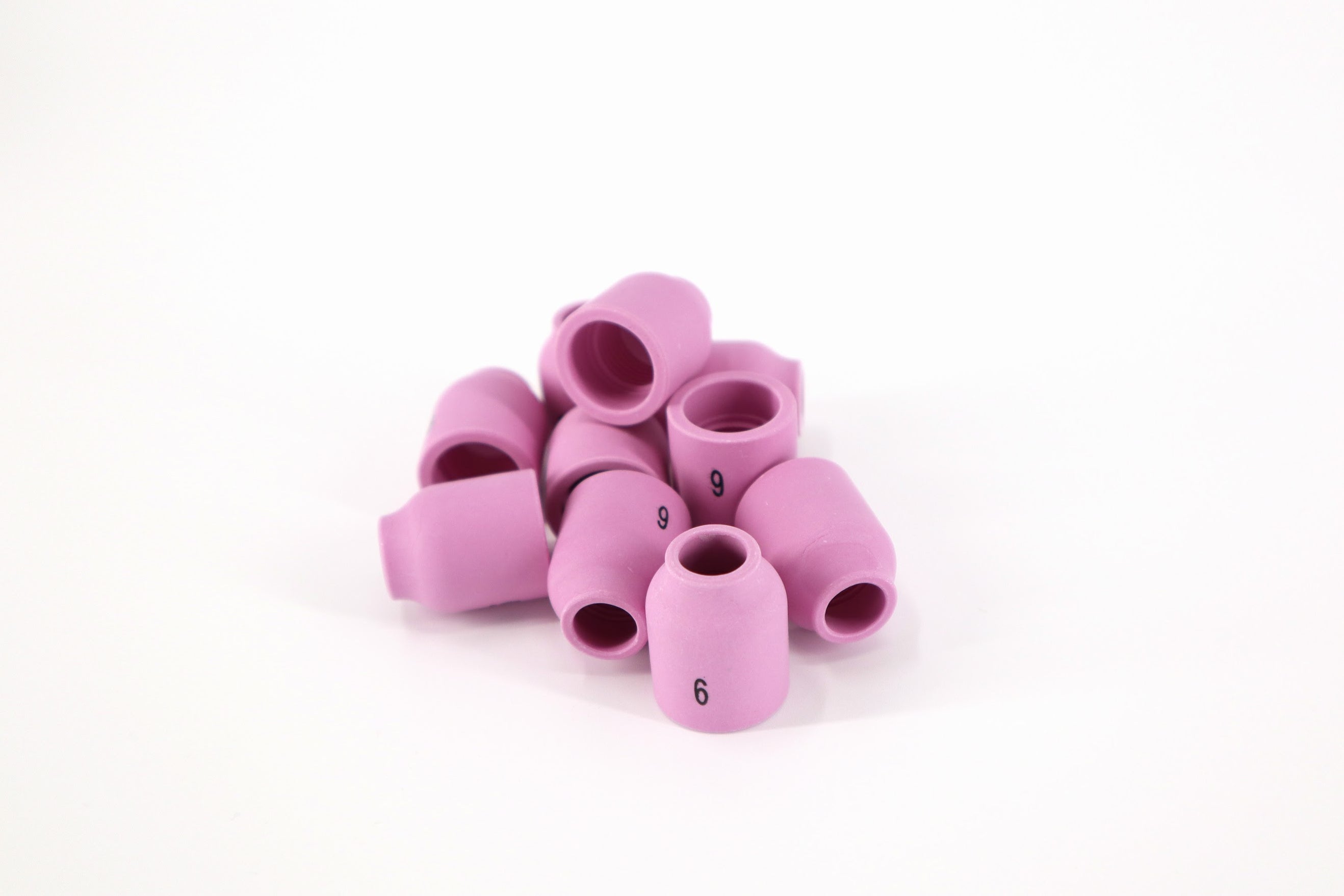 Masterweld 10-pk Gas Lens Ceramic Cup Alumina 53N60 for Tig Welding Set ...