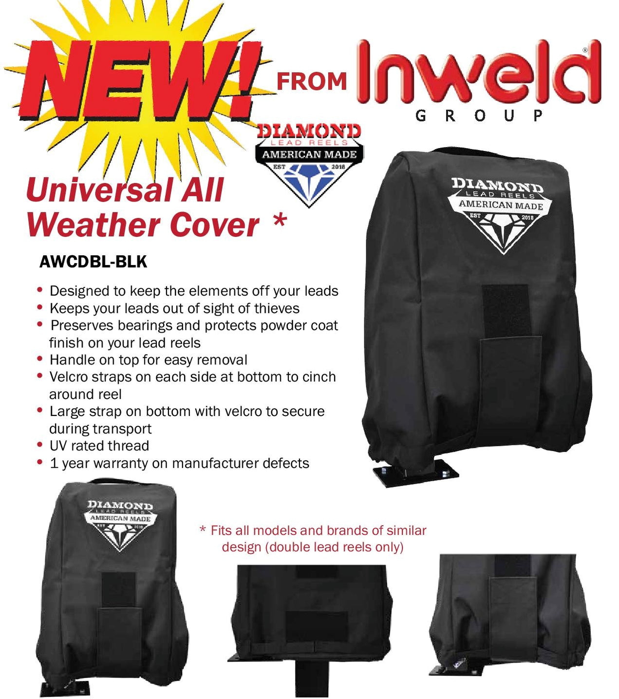 Universal All Weather Welding Lead Reel Cover | Welding For Less