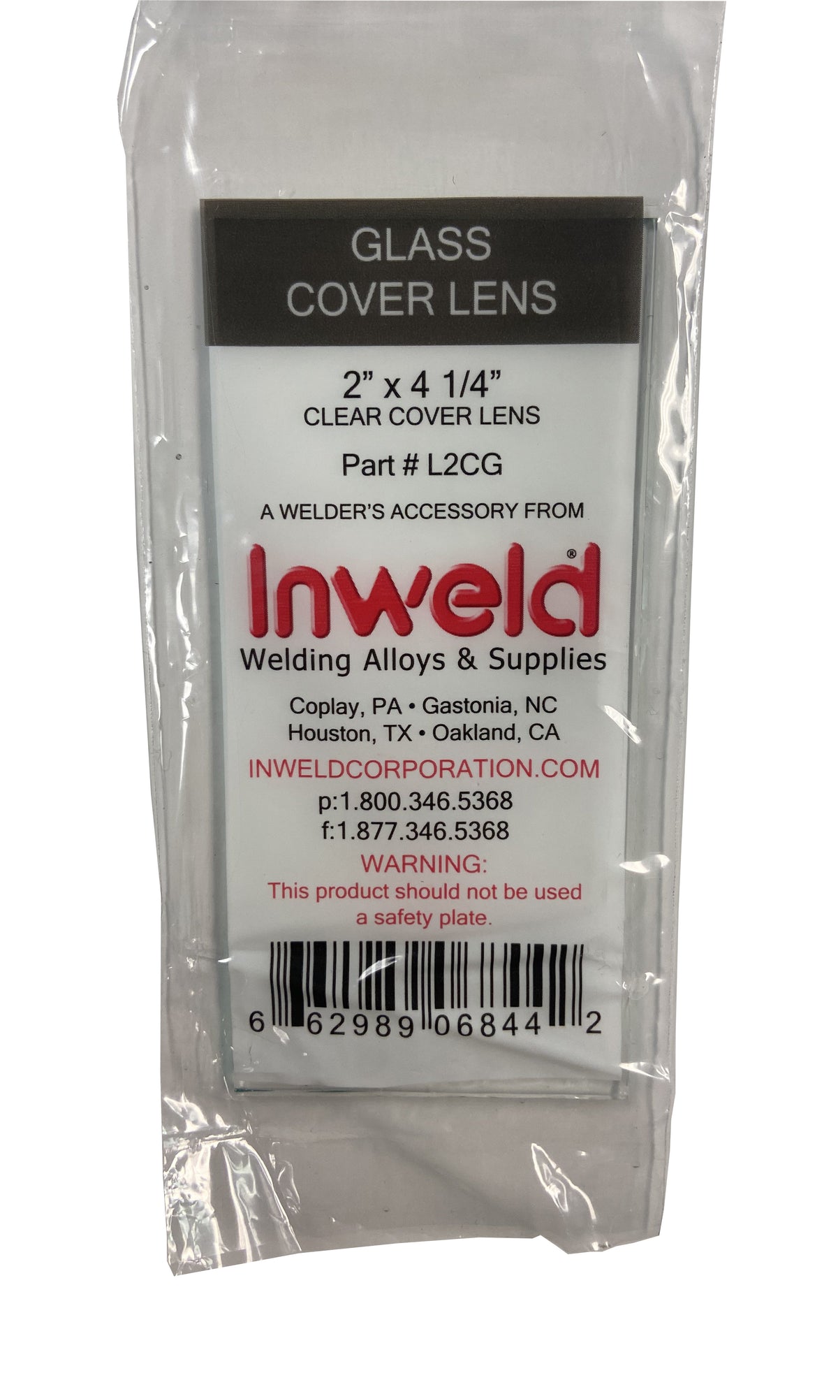 Glass welding helmet Cover Lens 2' x 4 1/4' | Welding For Less