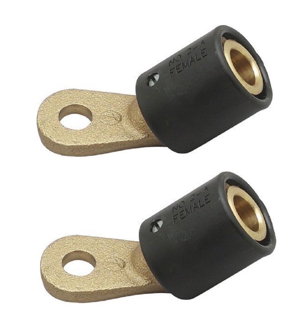 2-AF 45 Deg Angle Female Terminal Connector For 2-MPC LC40 Male Ends ...