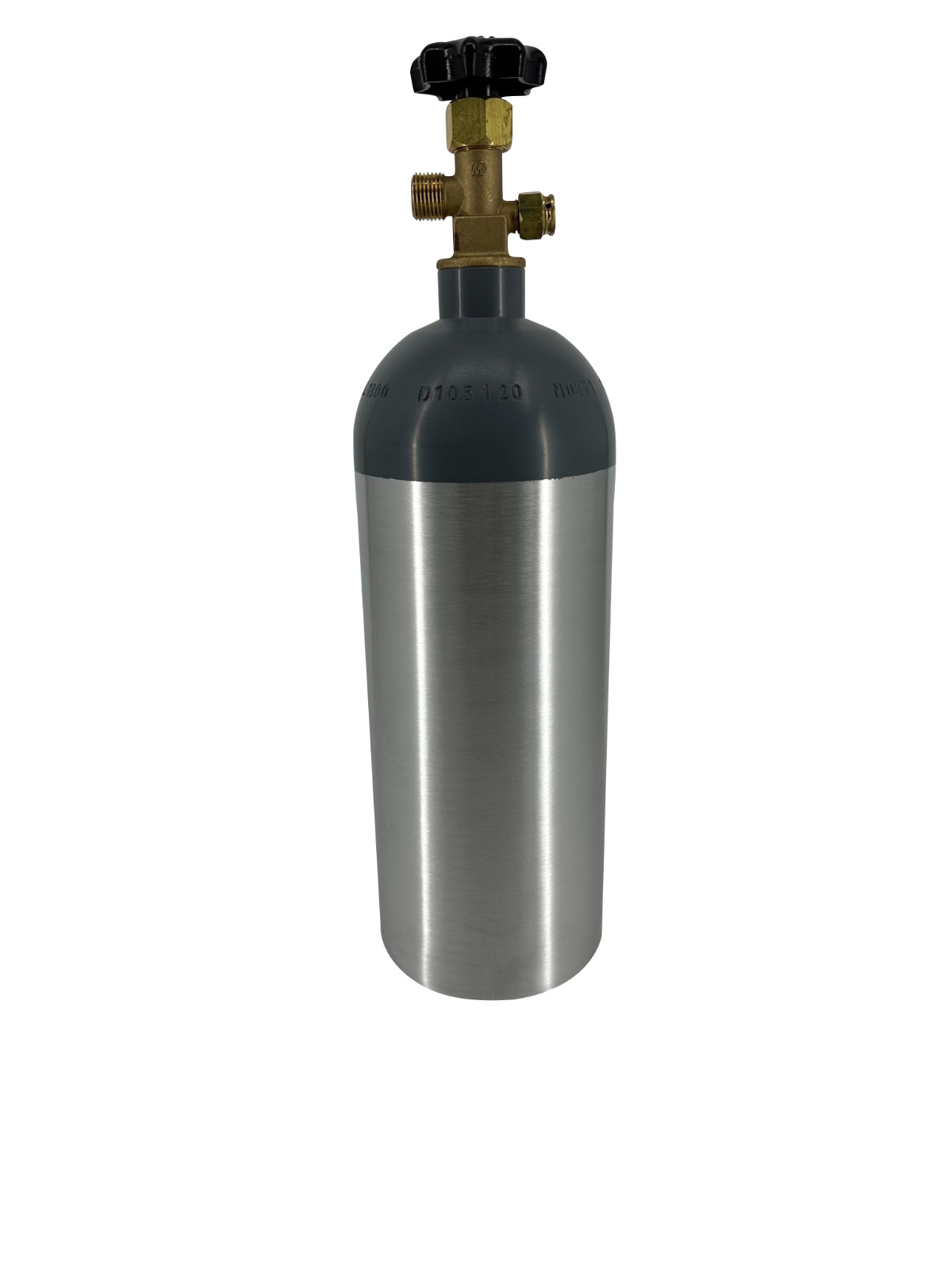 5 lb CO2 Tank | Premium Aluminum Cylinder | New | CGA320 Valve ...